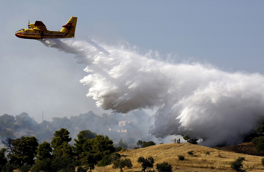 Wildfires Rage Across Greece - The Atlantic Wildfires Rage Across Greece - The Atlantic