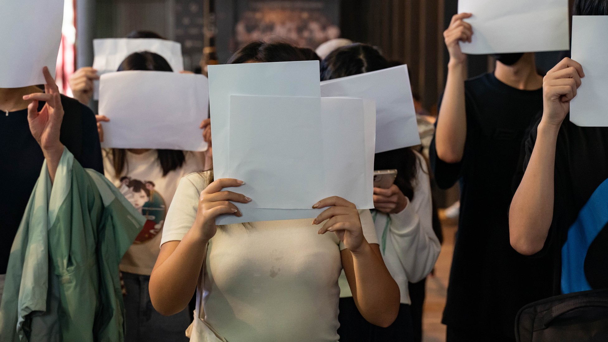 China’s Blank-Paper Protests Are Only a Beginning - The Atlantic