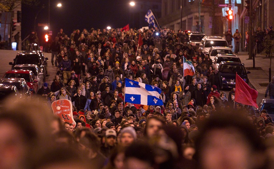 The Montreal Protests, 4 Months In - The Atlantic