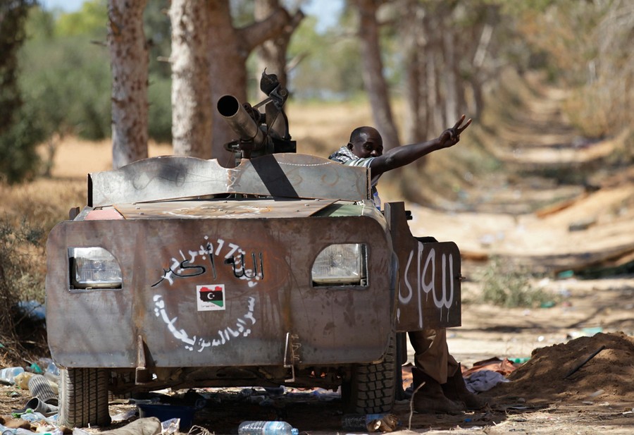 DIY Weapons of the Libyan Rebels - The Atlantic
