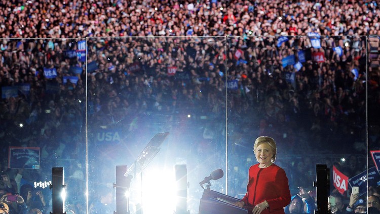 A Final Pep Rally for Clinton in Philadelphia - The Atlantic