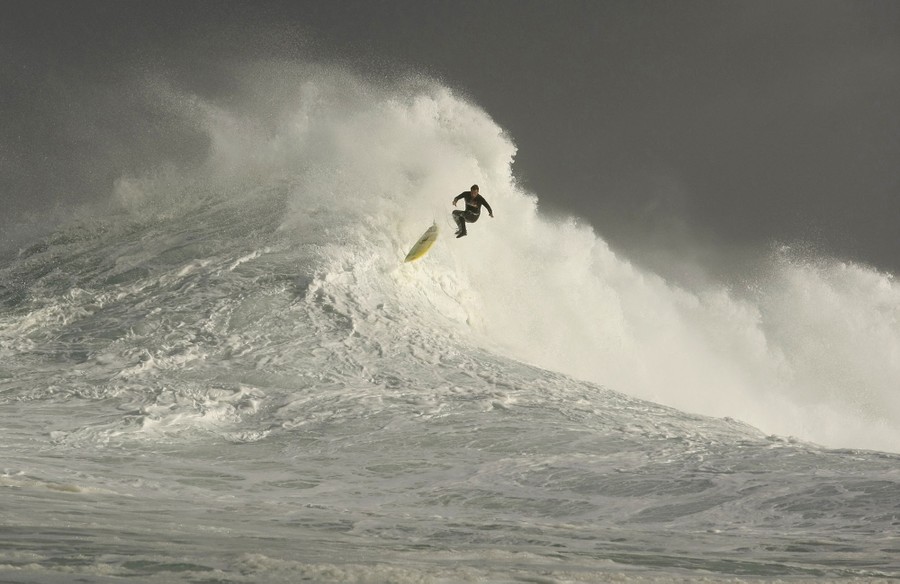 Blue-Wave Photos - The Atlantic