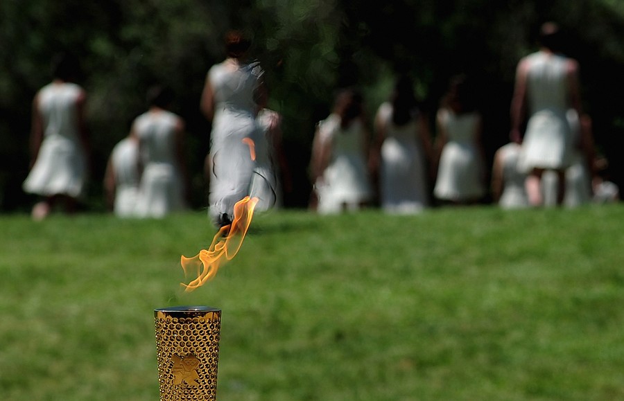 Lighting the 2012 Olympic Flame - The Atlantic