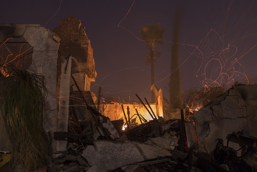 Ferocious Wind-Driven Wildfires Burn Across Southern California - The ...