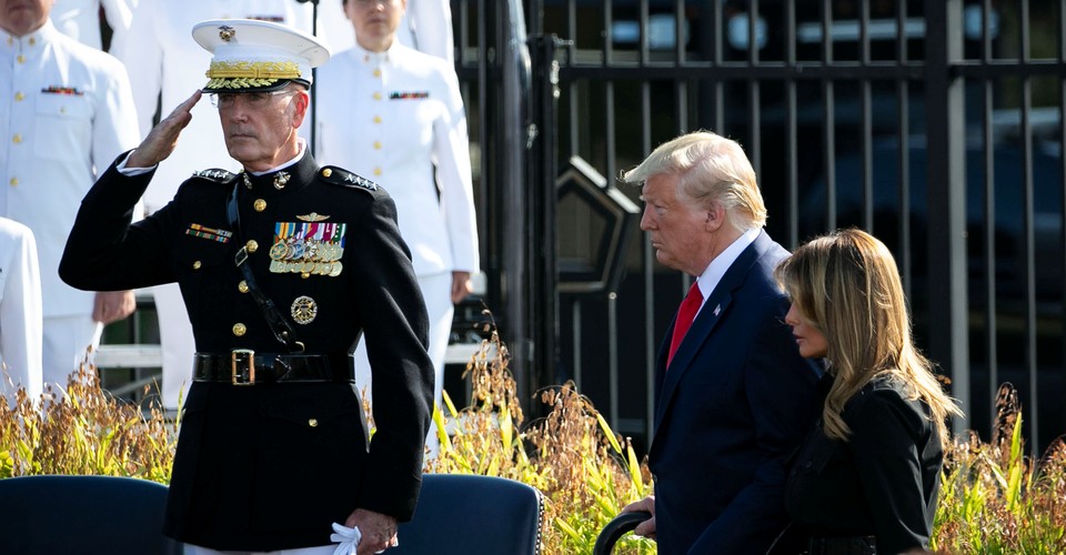 What Military Generals Are Saying About Trump - The Atlantic