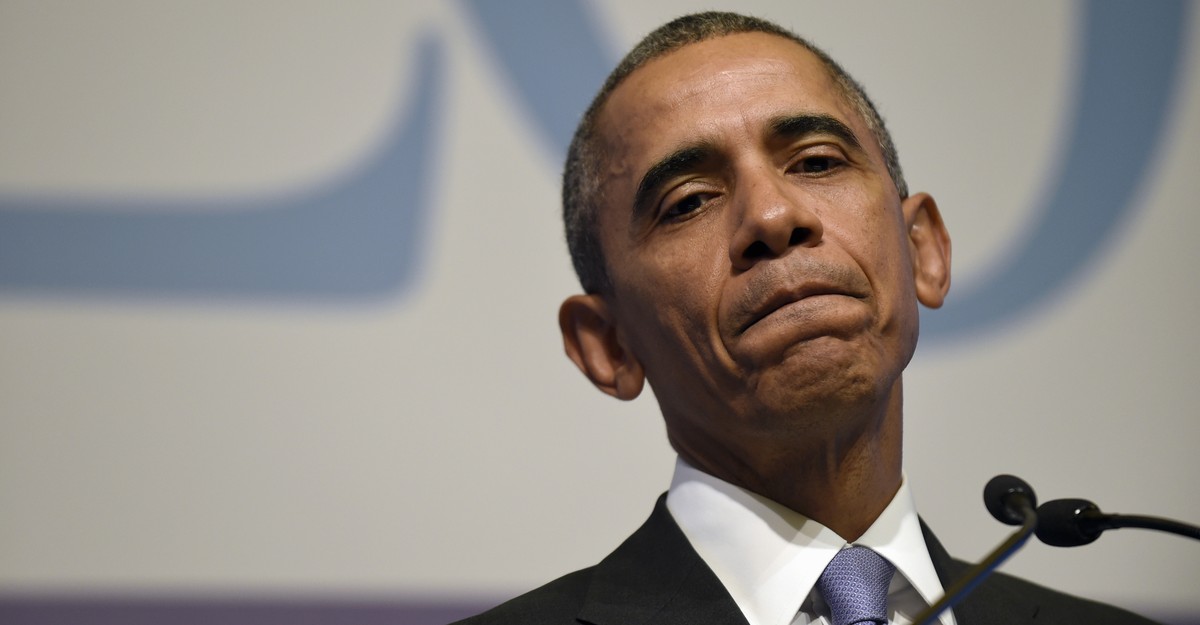 Paris and the Press Put Obama on the Defensive - The Atlantic