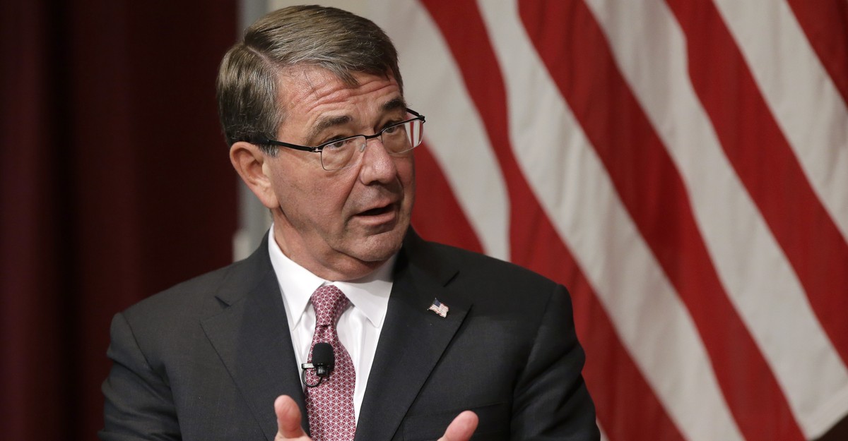 Ash Carter, Former Defense Secretary, on Iran and Trump - The Atlantic