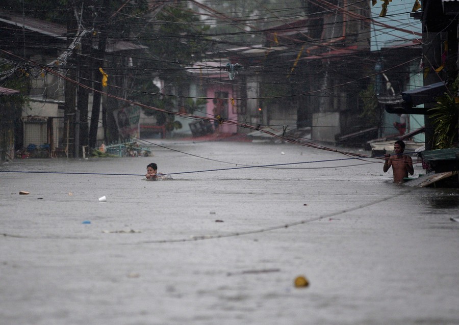 Monsoon Rain Floods Manila - The Atlantic