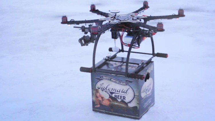Feds Shoot Down Beer Delivery by Drone - The Atlantic