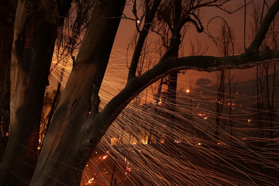 Ferocious Wind-Driven Wildfires Burn Across Southern California - The ...