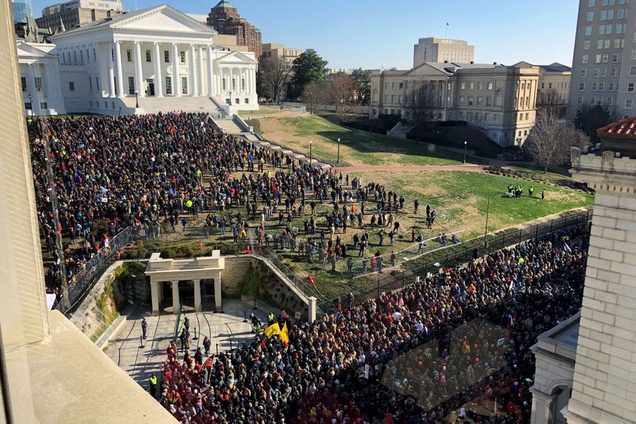Photos From the Pro-gun Rally in Virginia - The Atlantic