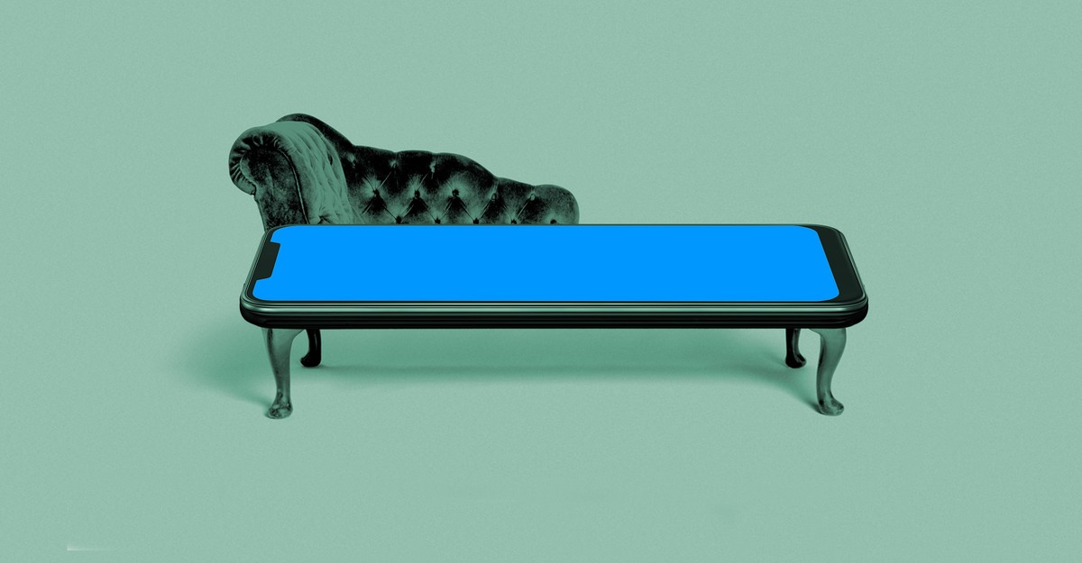 Virtual Therapy Could Outlast the Pandemic - The Atlantic