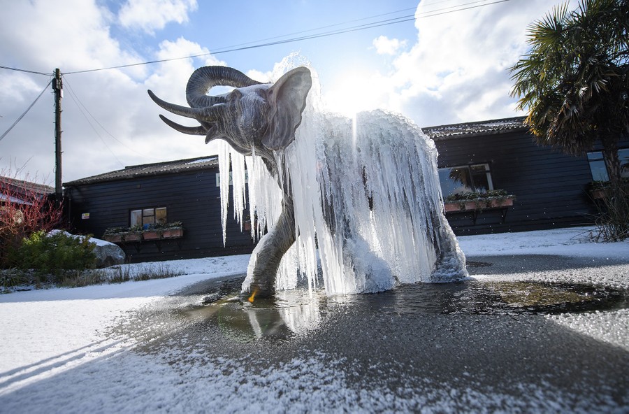 Photos: The "Beast From the East" Freezes Europe - The Atlantic