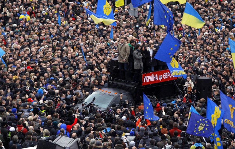 Days of Protest in Ukraine - The Atlantic