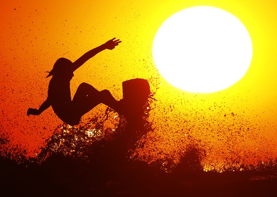 Blue-Wave Photos - The Atlantic