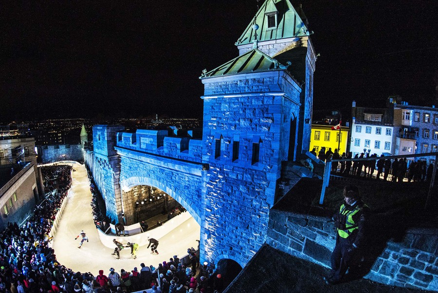 The Insanity of Downhill Ice Cross Racing - The Atlantic