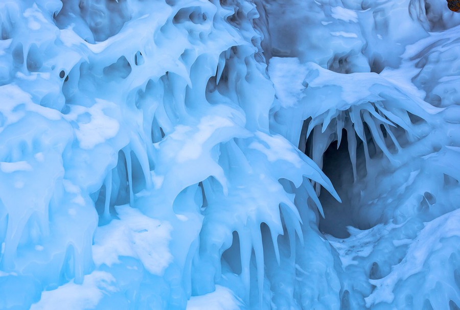 Lake Baikal Ice Formations in Photos - The Atlantic