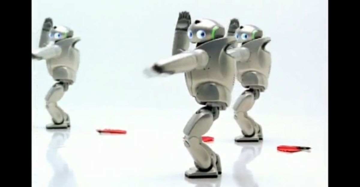 Sony QRIO Robots Dance in Music Video for Beck - The Atlantic