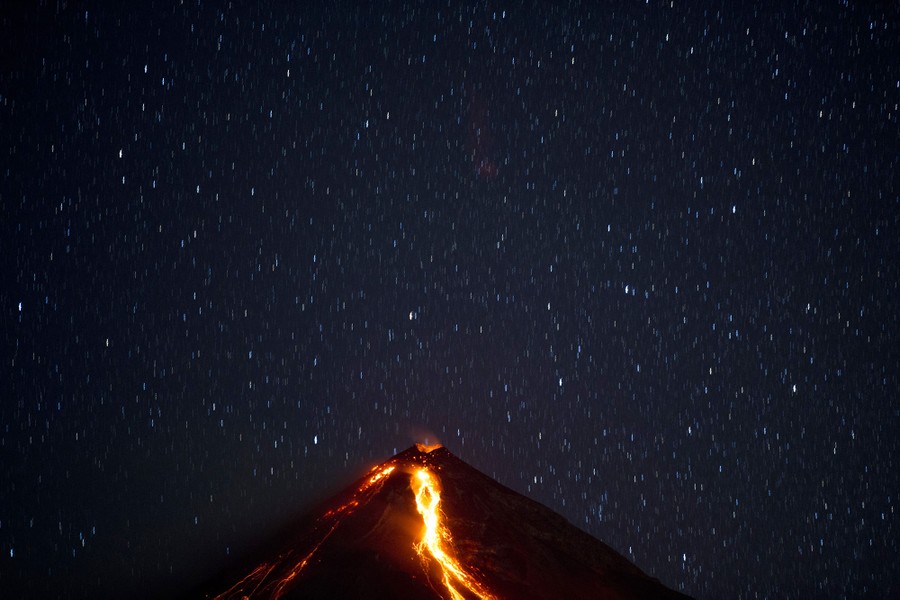 yellow star volcano