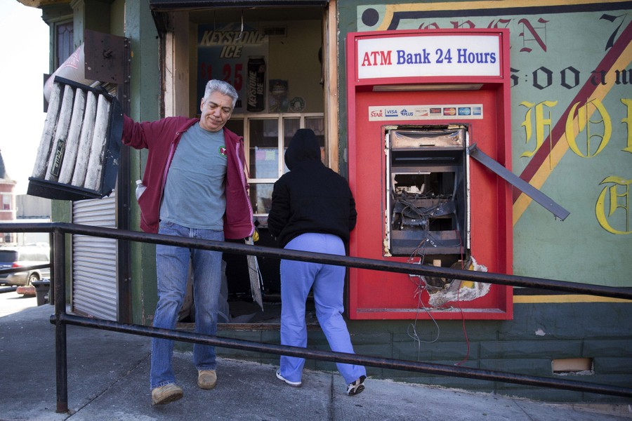 The Day After: Cleaning Up in Baltimore - The Atlantic