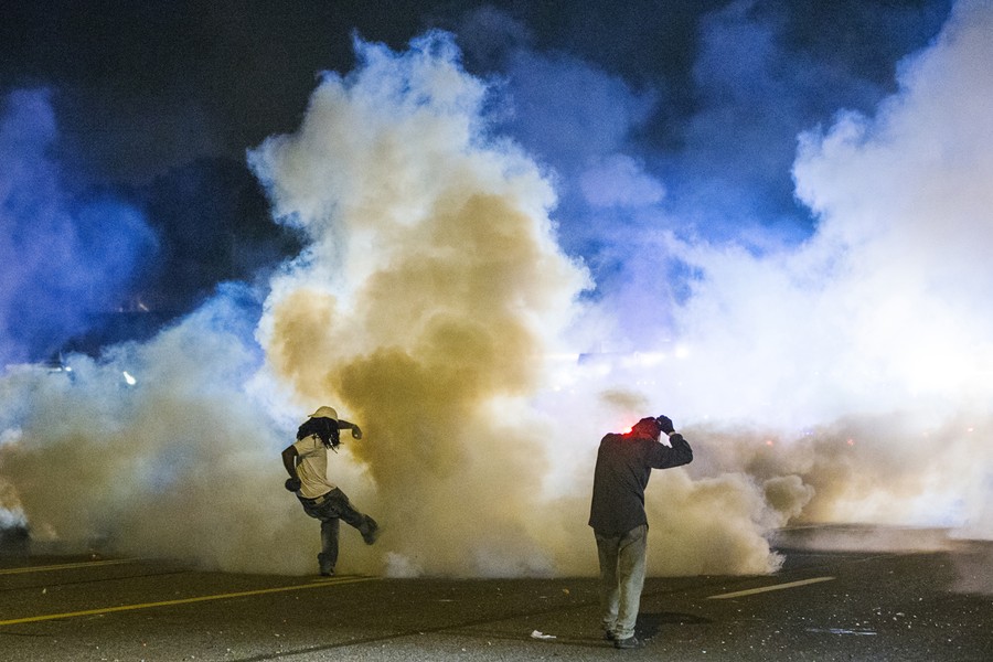 National Guard Sent to Ferguson, Missouri, After Week of Chaos and ...