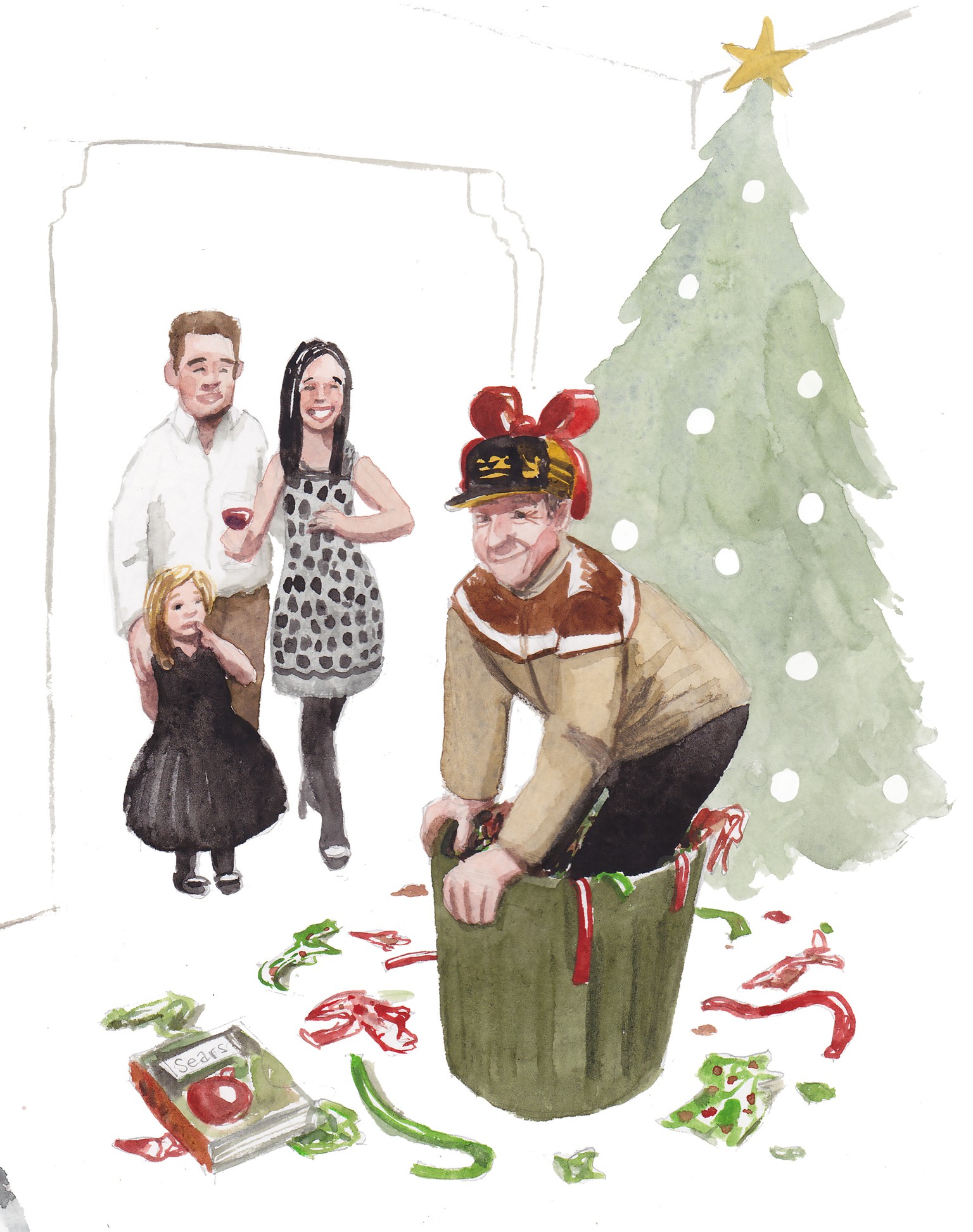 Families' Weird Holiday Traditions, Illustrated - The Atlantic