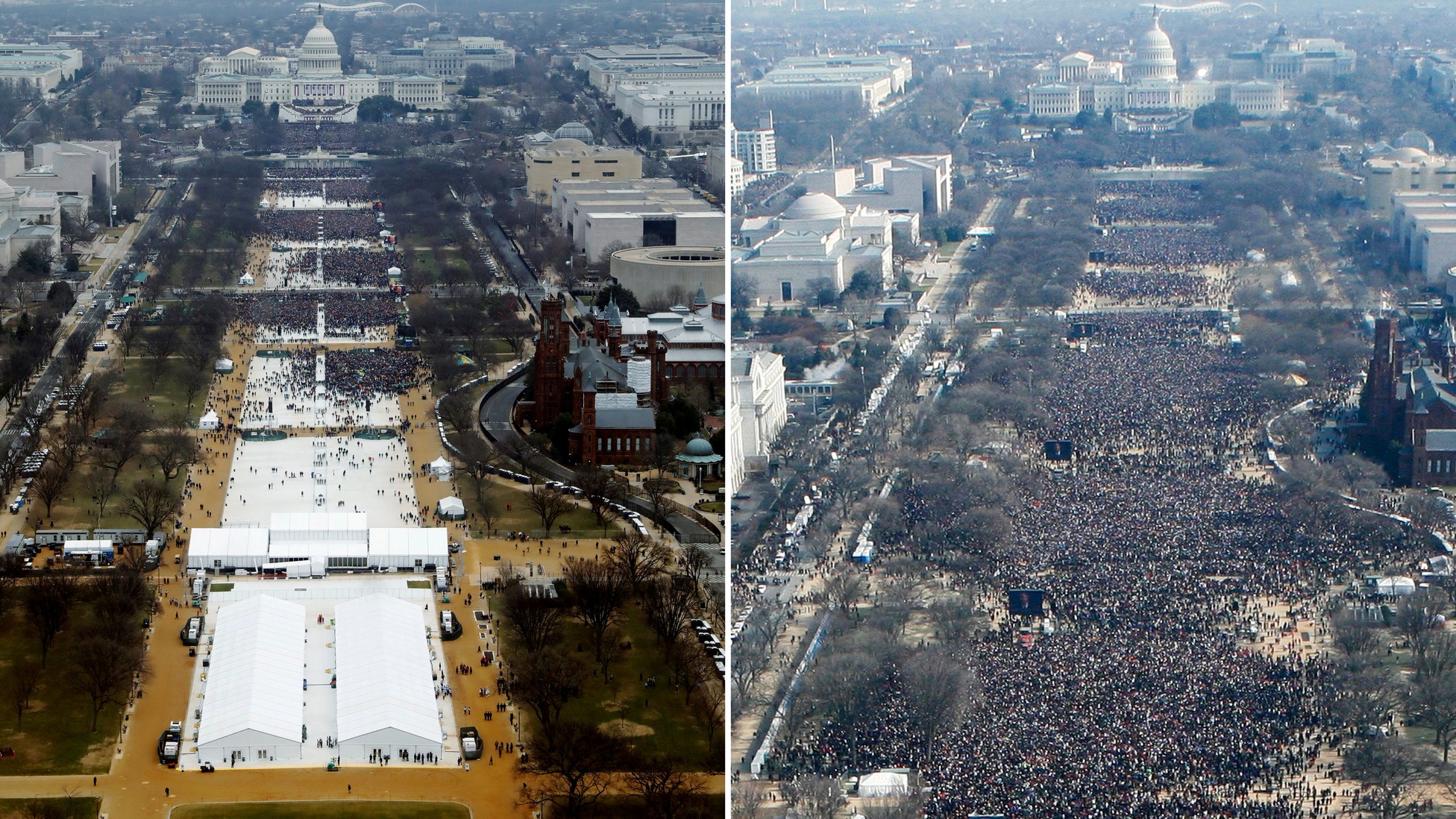 Why Some Trump Supporters Lie About the Inauguration Photo - The Atlantic