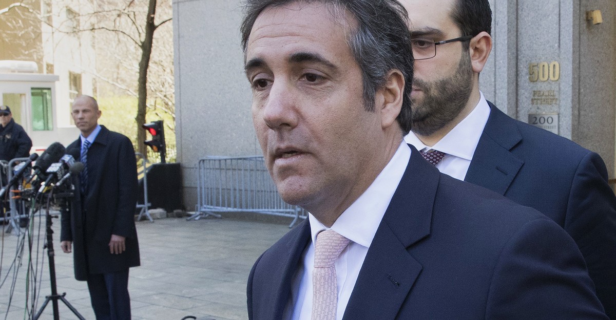 The Atlantic Politics & Policy Daily: Better Call Cohen - The Atlantic