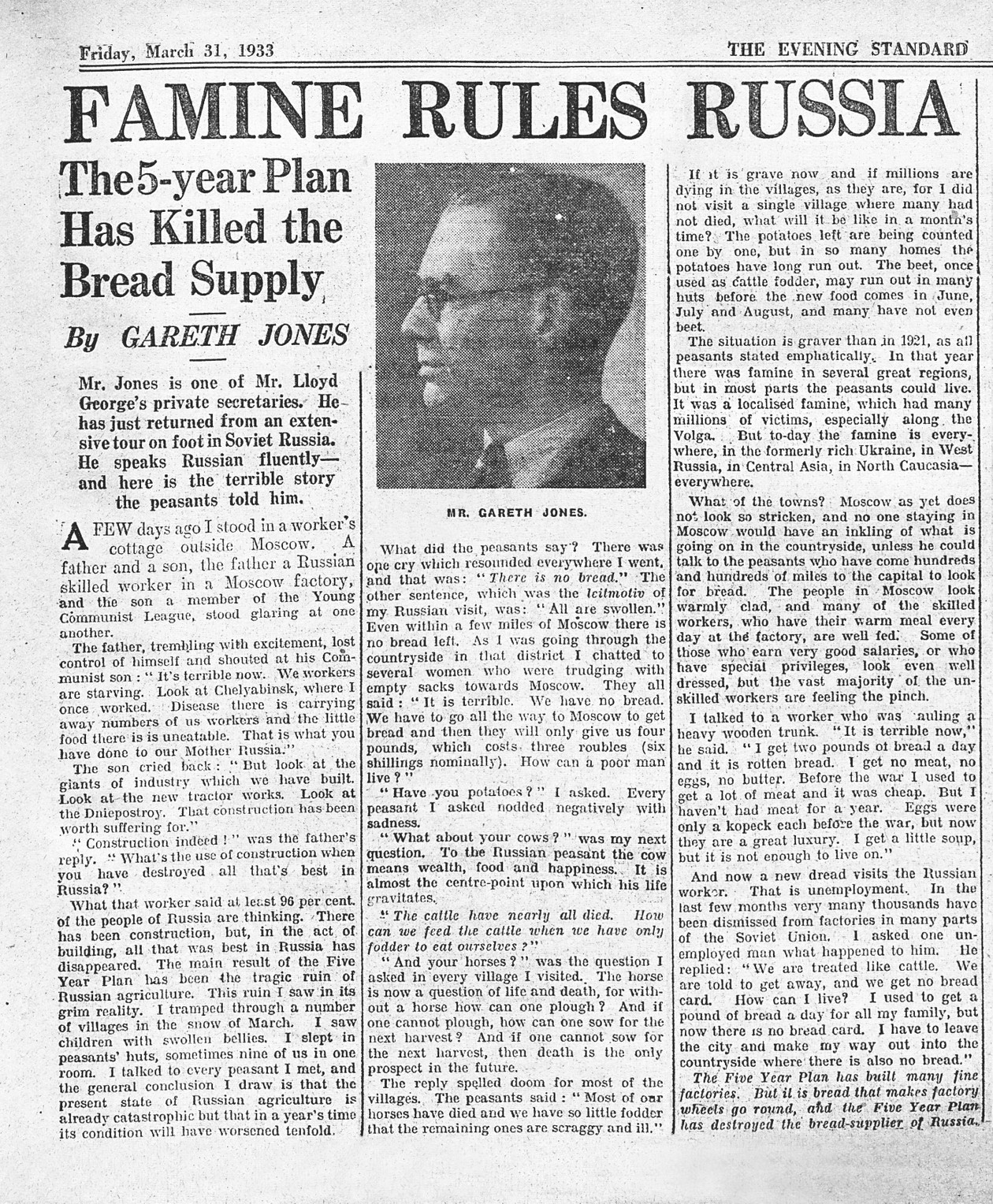 How Stalin Hid Ukraine's Famine From the World - The Atlantic