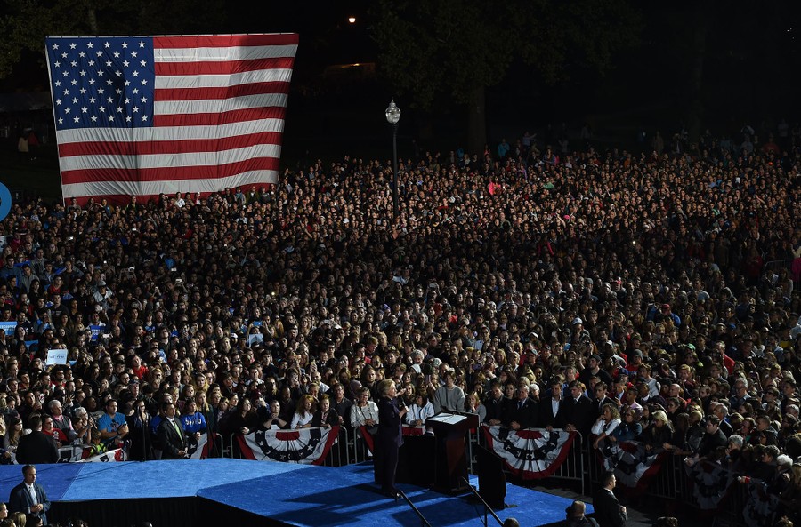 Clinton and Trump on the Campaign Trail: One Final Look - The Atlantic