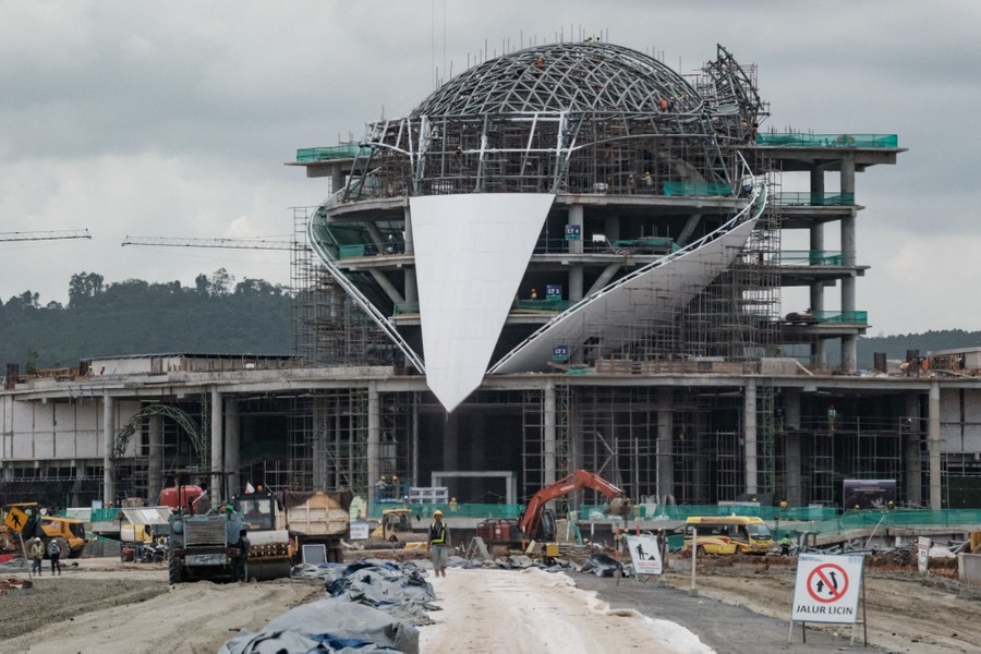Photos: The Building of Nusantara - The Atlantic