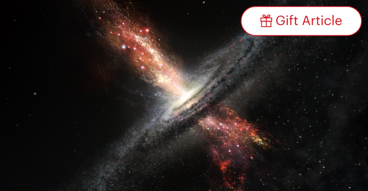 black hole exploding