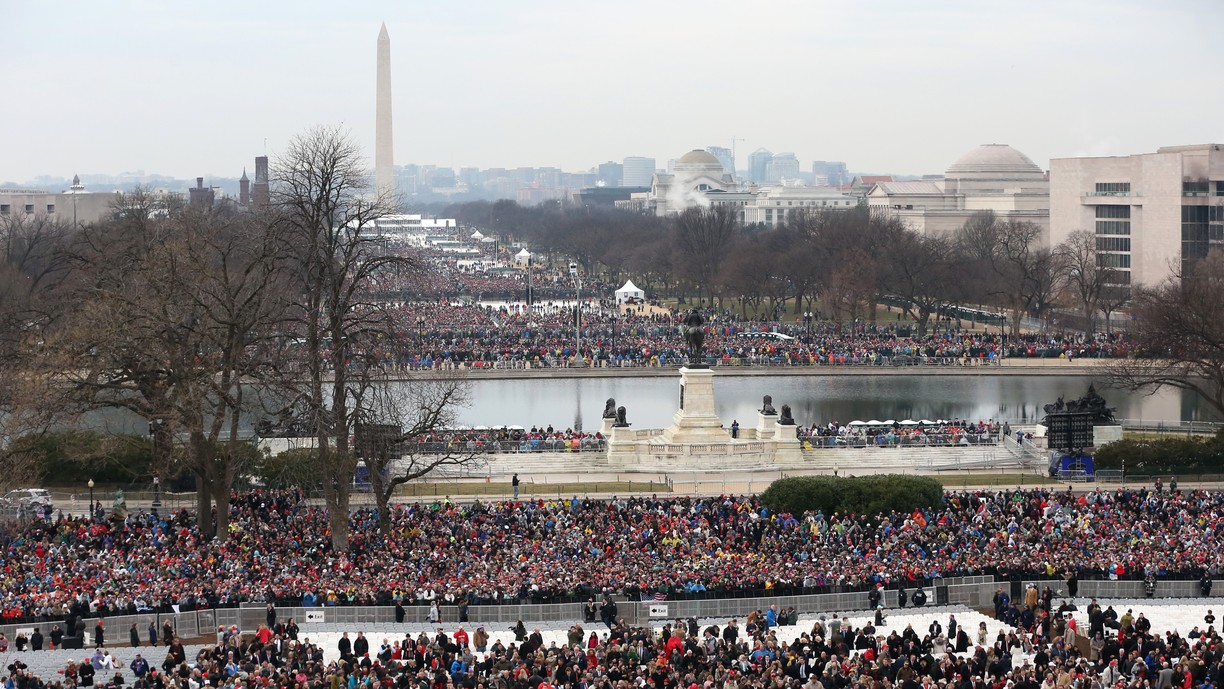 How Do We Know Trump's Inaugural Crowd Size? - The Atlantic
