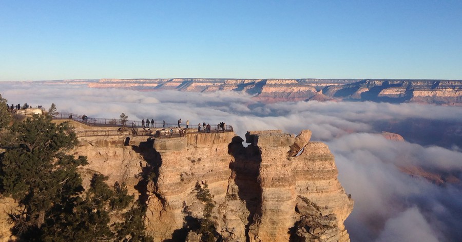 A Sea of Clouds Fills the Grand Canyon - The Atlantic