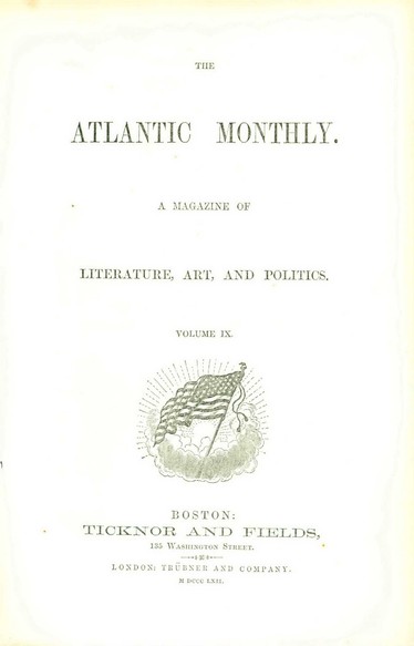 January 1862 Issue - The Atlantic