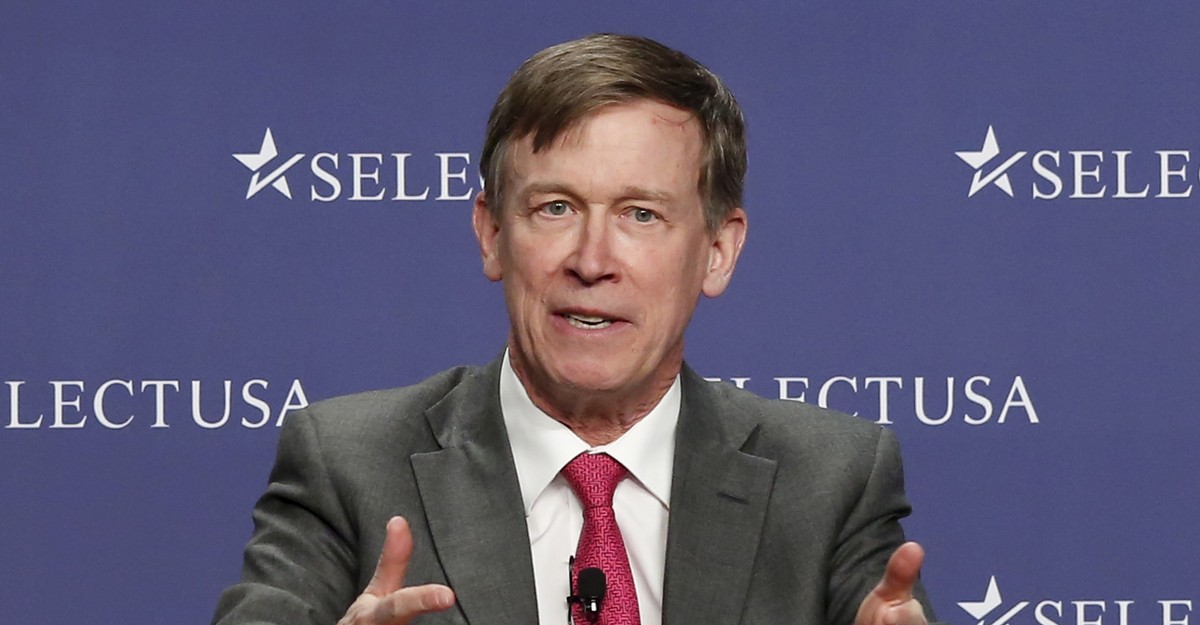 Colorado's Hickenlooper Ponders 2020 Presidential Run - The Atlantic