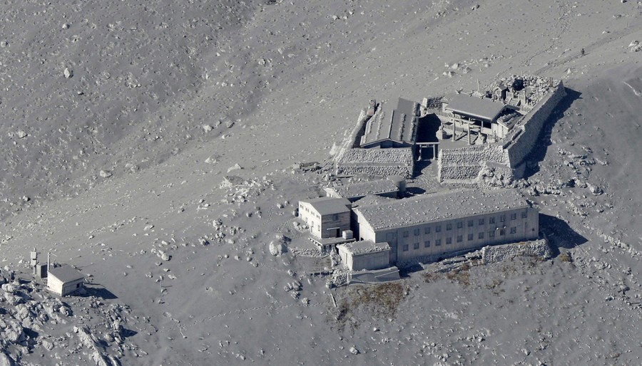 The Eruption of Japan's Mount Ontake - The Atlantic