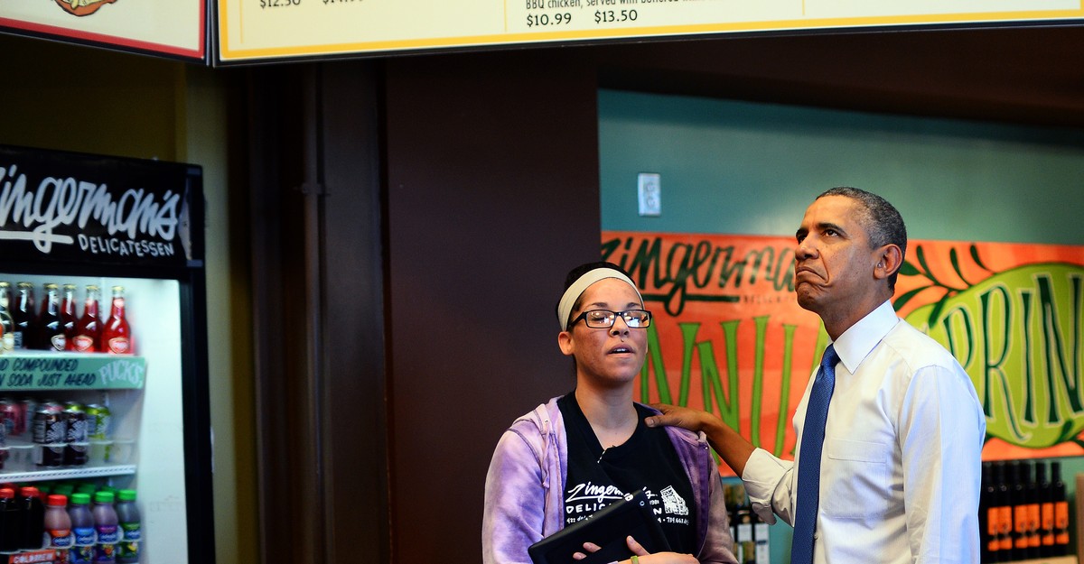 What Happened When Obama Ate a Sandwich - The Atlantic