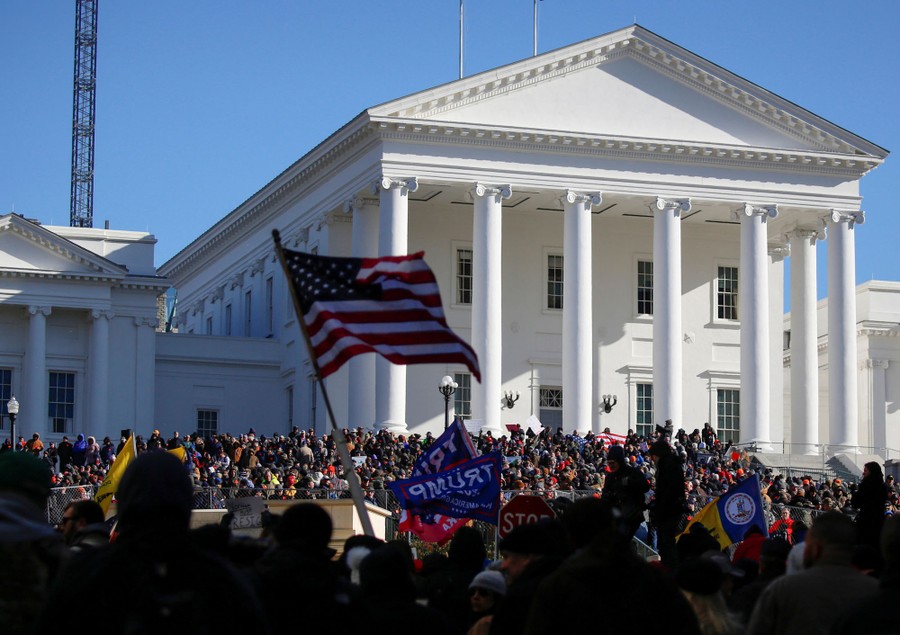 Photos From the Pro-gun Rally in Virginia - The Atlantic