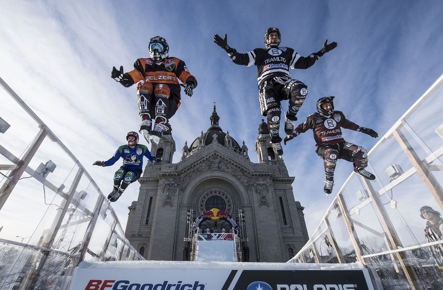 The Insanity of Downhill Ice Cross Racing - The Atlantic