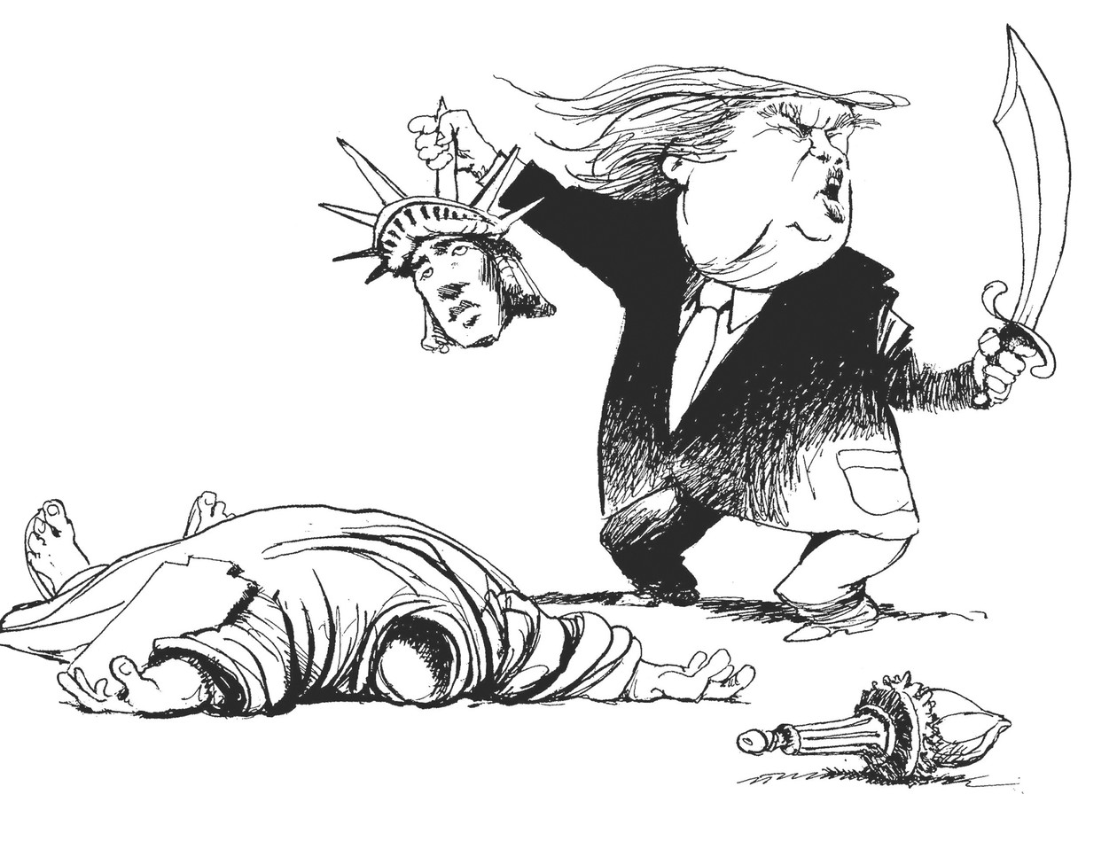 How Do You Draw Donald Trump in a Cartoon? - The Atlantic