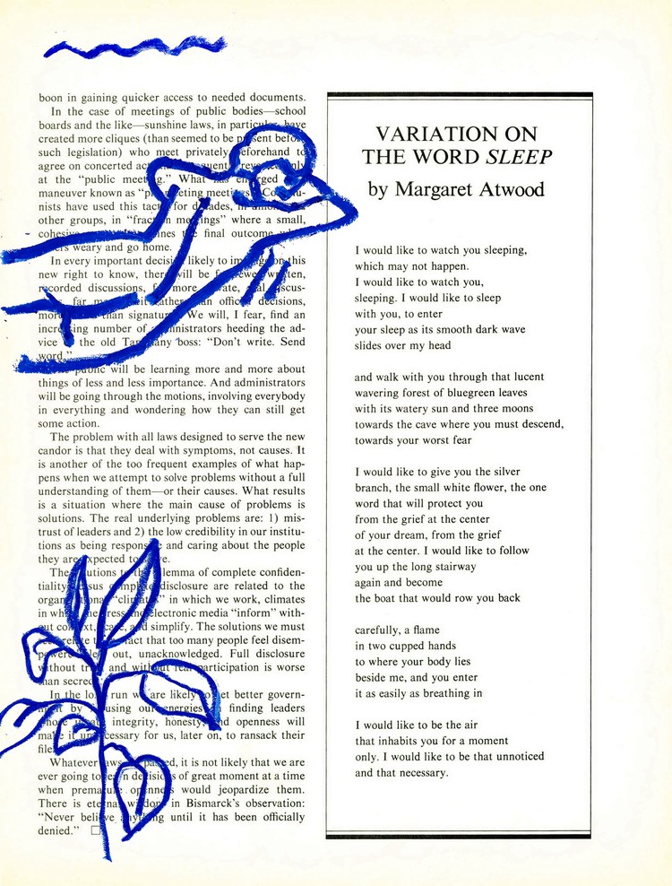 A Poem by Margaret Atwood - The Atlantic