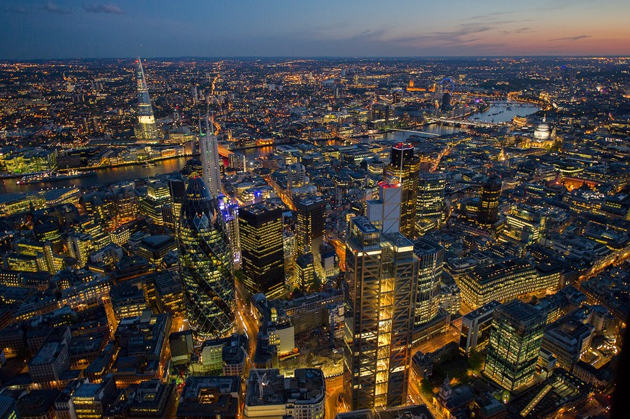 Views From the Night Sky: London and the U.K. - The Atlantic