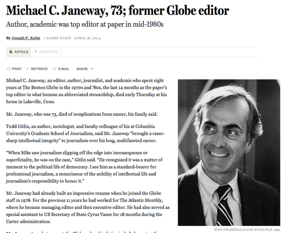 Michael Janeway and The Atlantic - The Atlantic