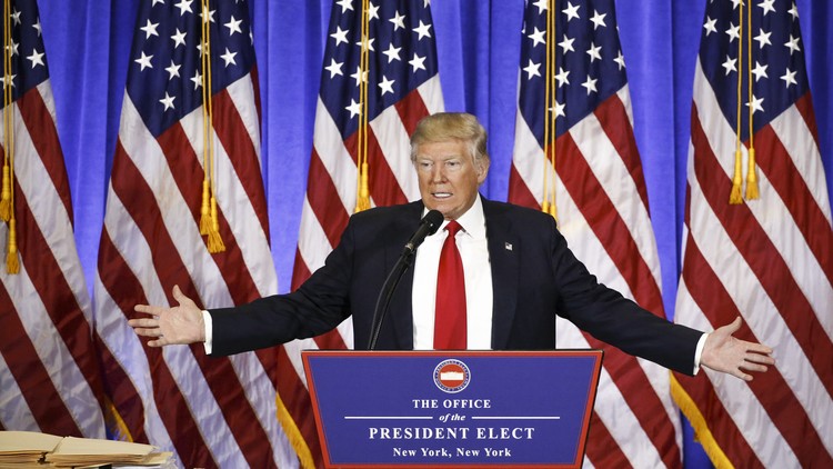 Donald Trump's First Press Conference as President-Elect - The Atlantic