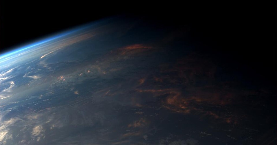 You Can See a Sunset From Space - The Atlantic