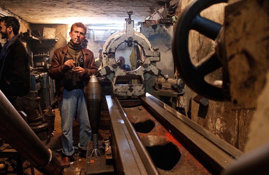 DIY Weapons of the Syrian Rebels - The Atlantic