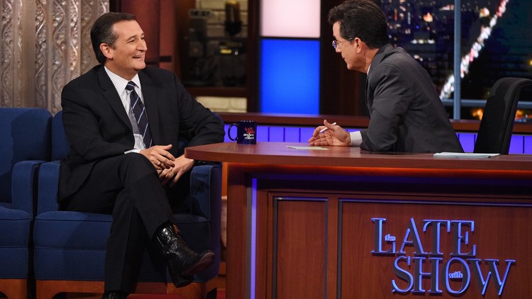 Ted Cruz Finds Few Late-Night Laughs With Colbert - The Atlantic