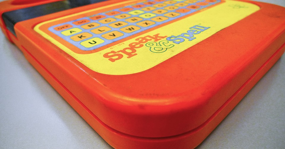 Speak & Spell Robot or Human Voice? - The Atlantic