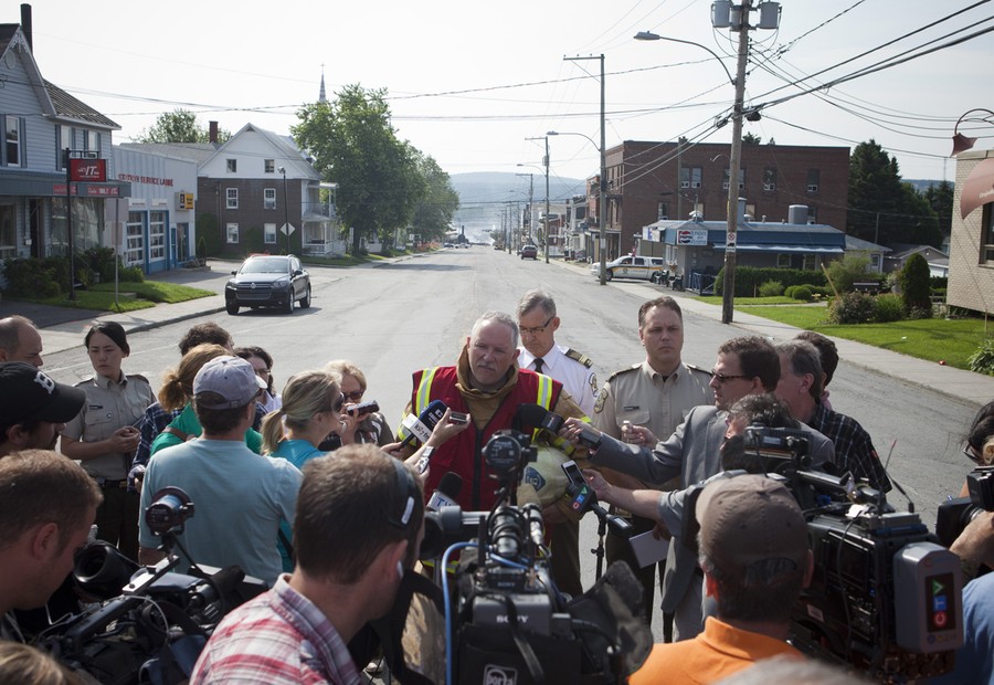 Freight Train Derails and Explodes in Lac-Megantic, Quebec - The Atlantic